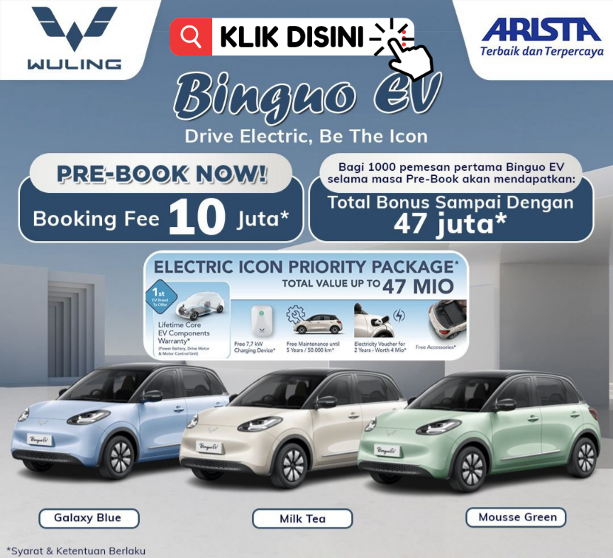 Promo Wuling Air Ev - WULING ARISTA CENGKARENG | HARGA DAN PROMO WULING TERBARU